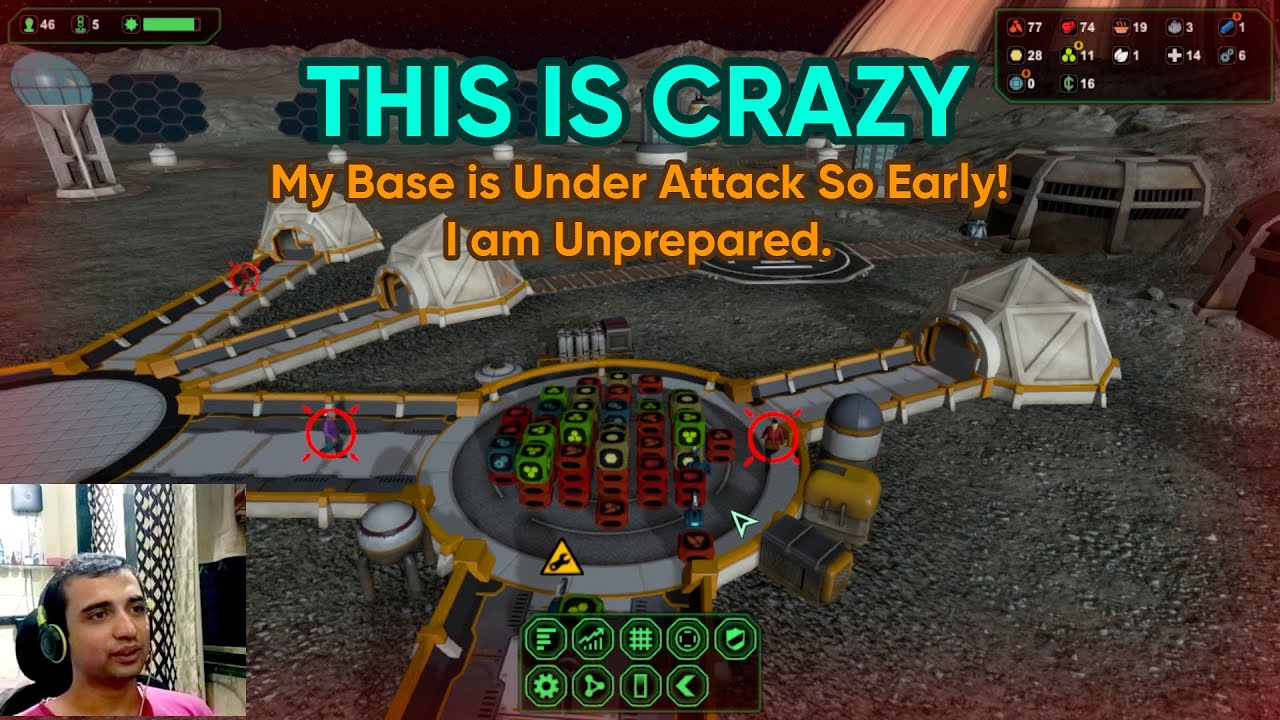 INTRUDERS! My Base is under attack. Planetbase Tutorial Class M Planet ...