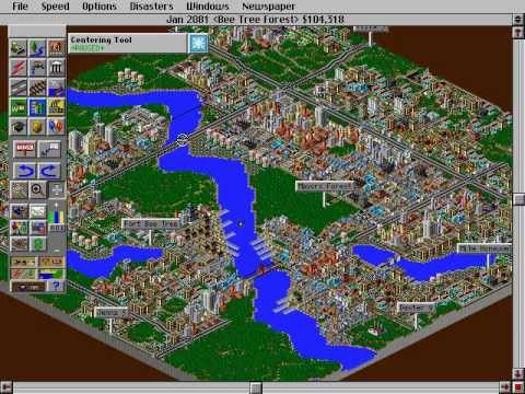 SimCity 2000 (1993) Bee Tree Forest - YouTube