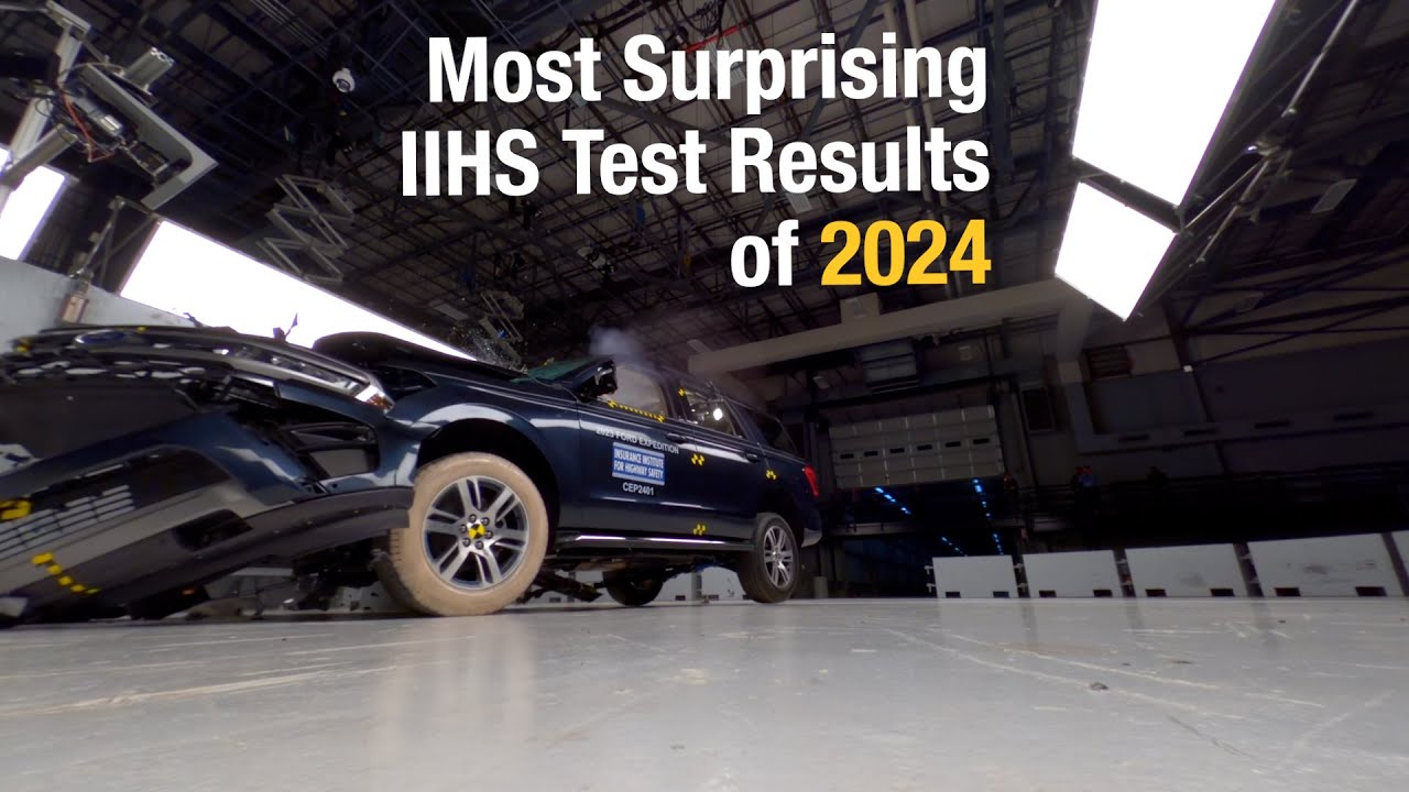 Most surprising IIHS test results of 2024 - YouTube