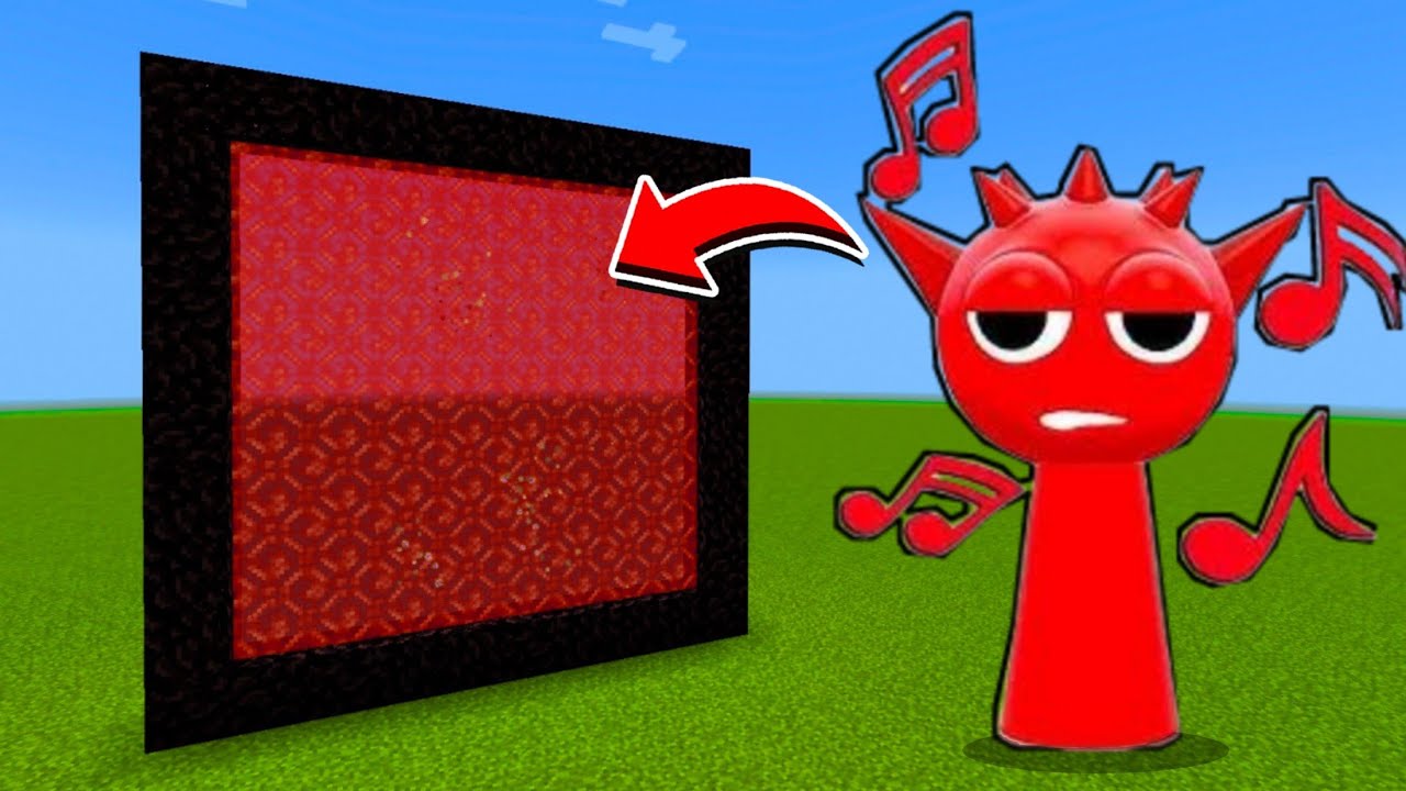 How to Make A Portal To The Raddy Sprunki Dimension in Minecraft! - YouTube
