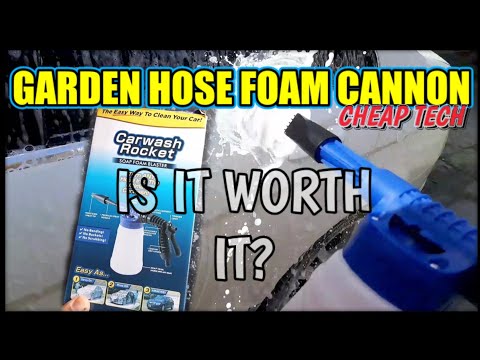 Garden Hose Foam Cannon from Take-alot, Cheap Tech Review