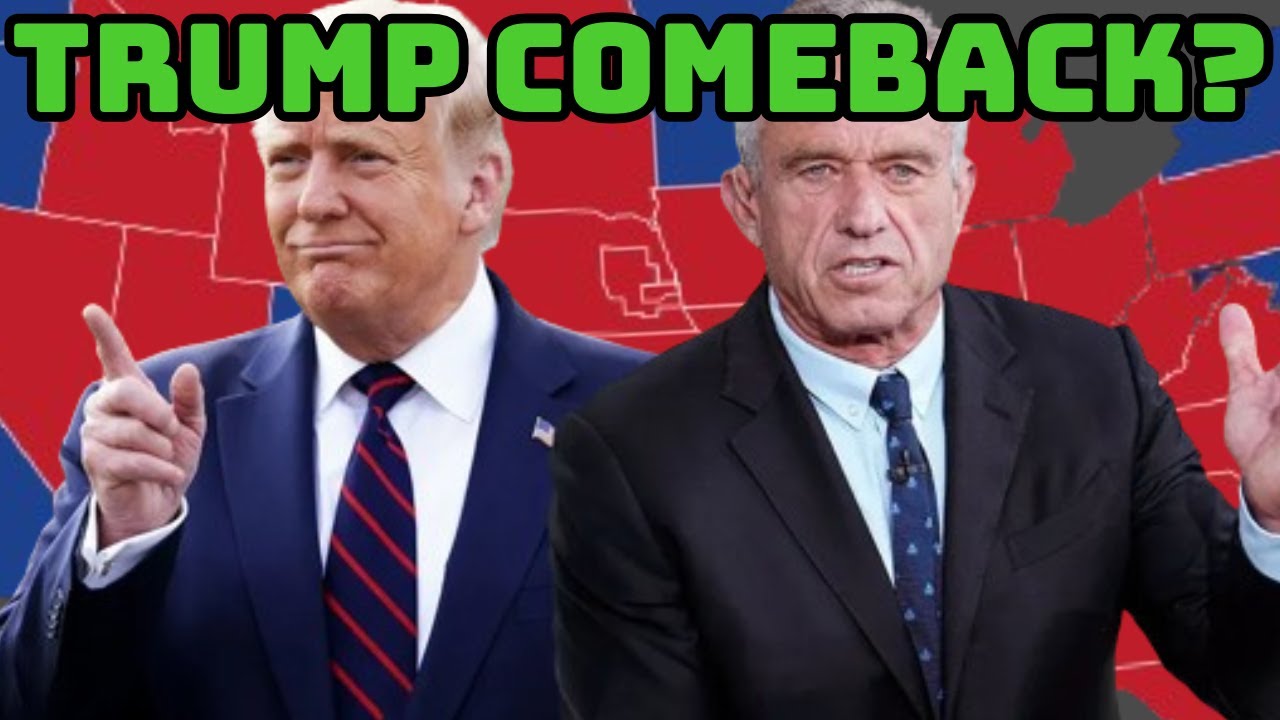 The 2024 Electoral Map IF RFK ENDORSES Trump & DROPS OUT SCENARIO - YouTube