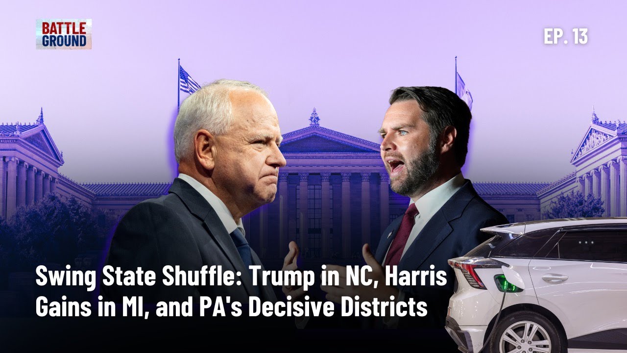 The Swing State Shuffle Trump in NC, Harris Gain MI, and PA's Decisive ...