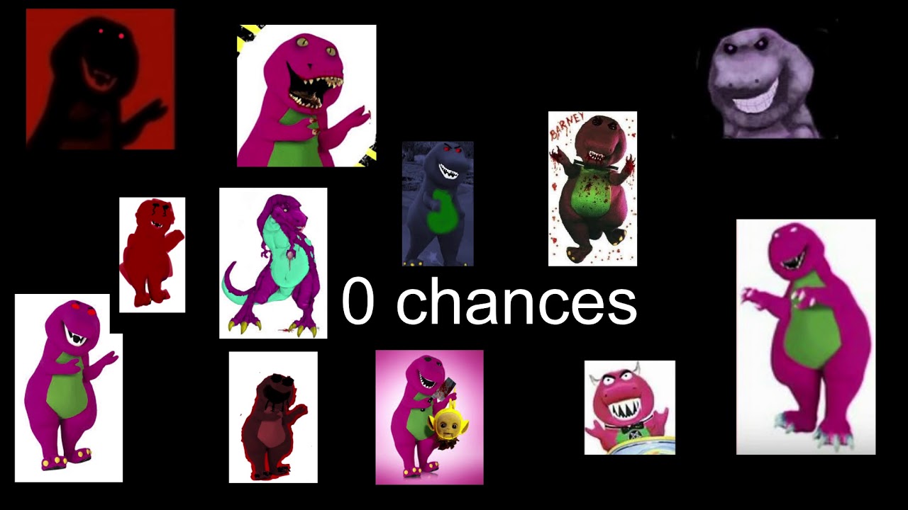 Barney error 12 (20 CHANCES) - YouTube