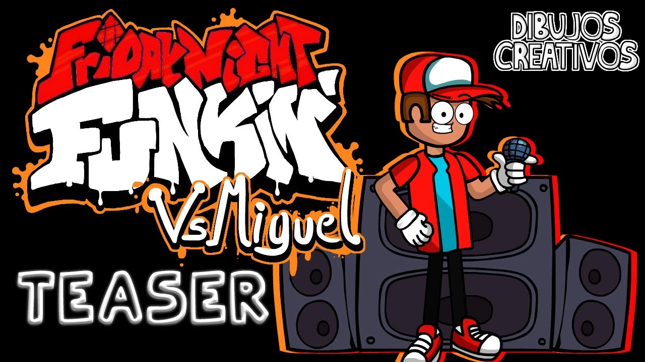 Dibujos Creativos Vs Miguel (FNF Mod Teaser) - YouTube