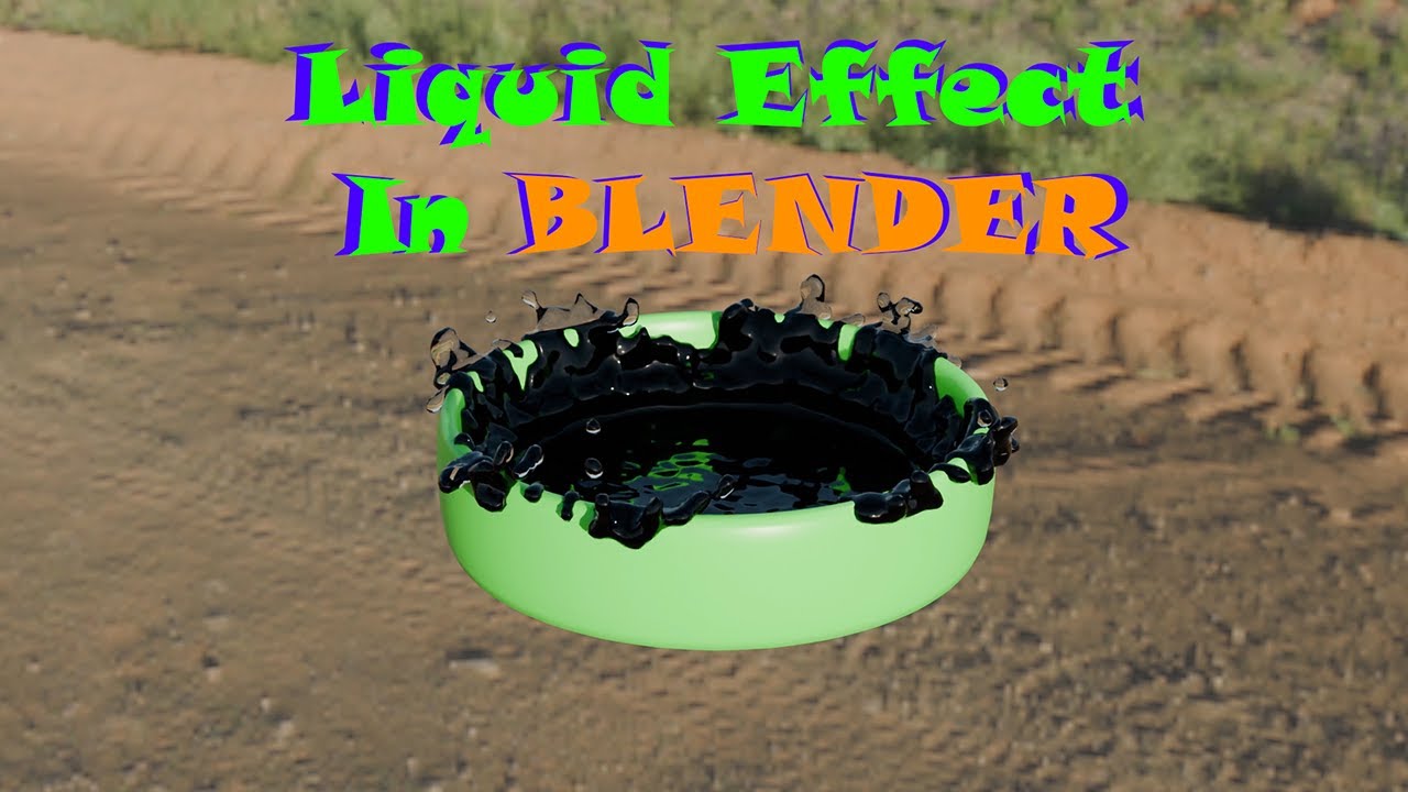 Blender Quick Liquid Tutorial - YouTube