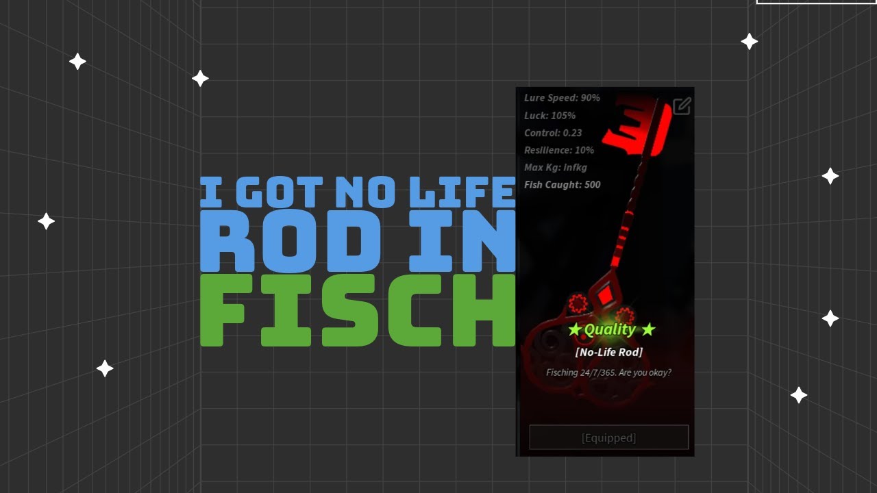 I got no life rod in roblox fisch - YouTube