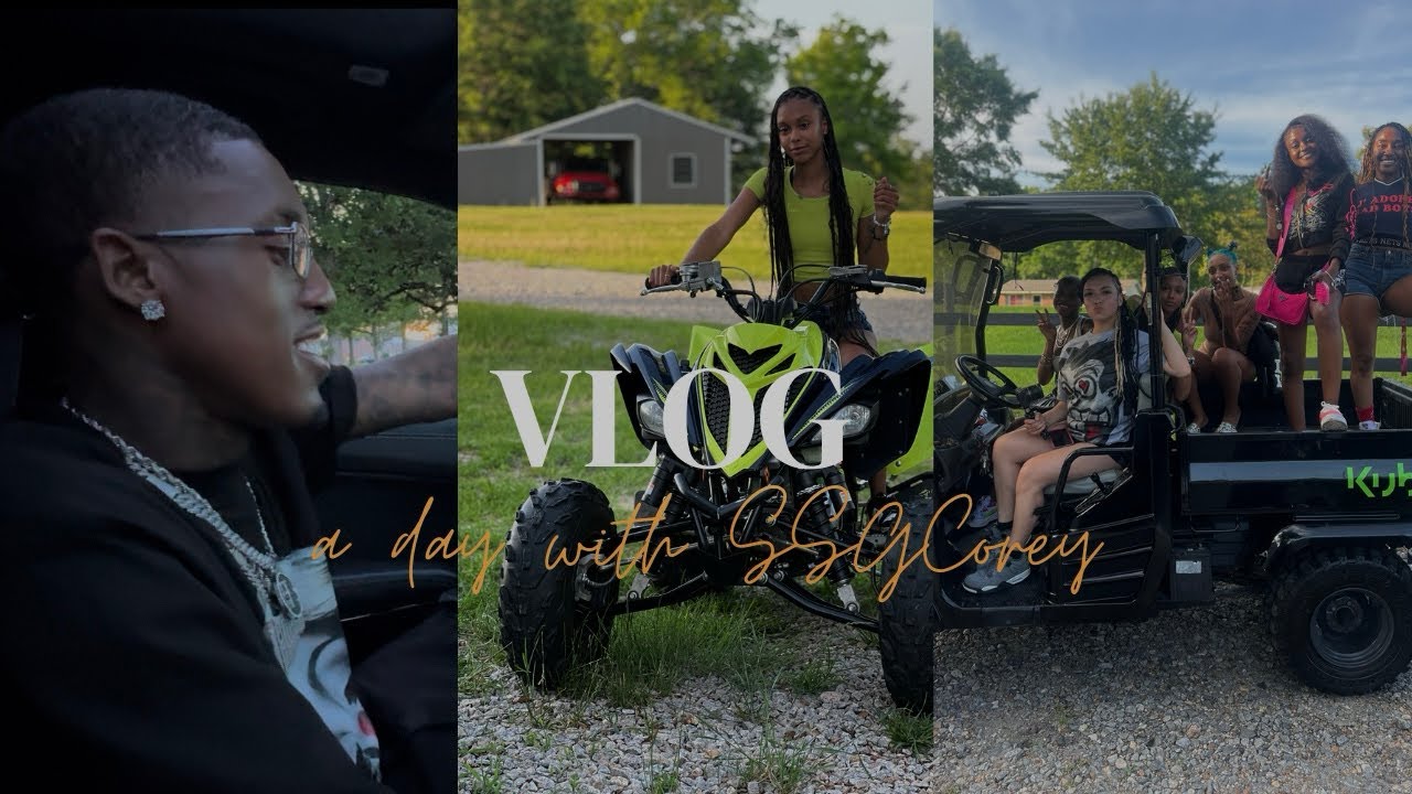 SPENDING THE DAY WITH SSGCOREY | touring corey land + crashing the ...