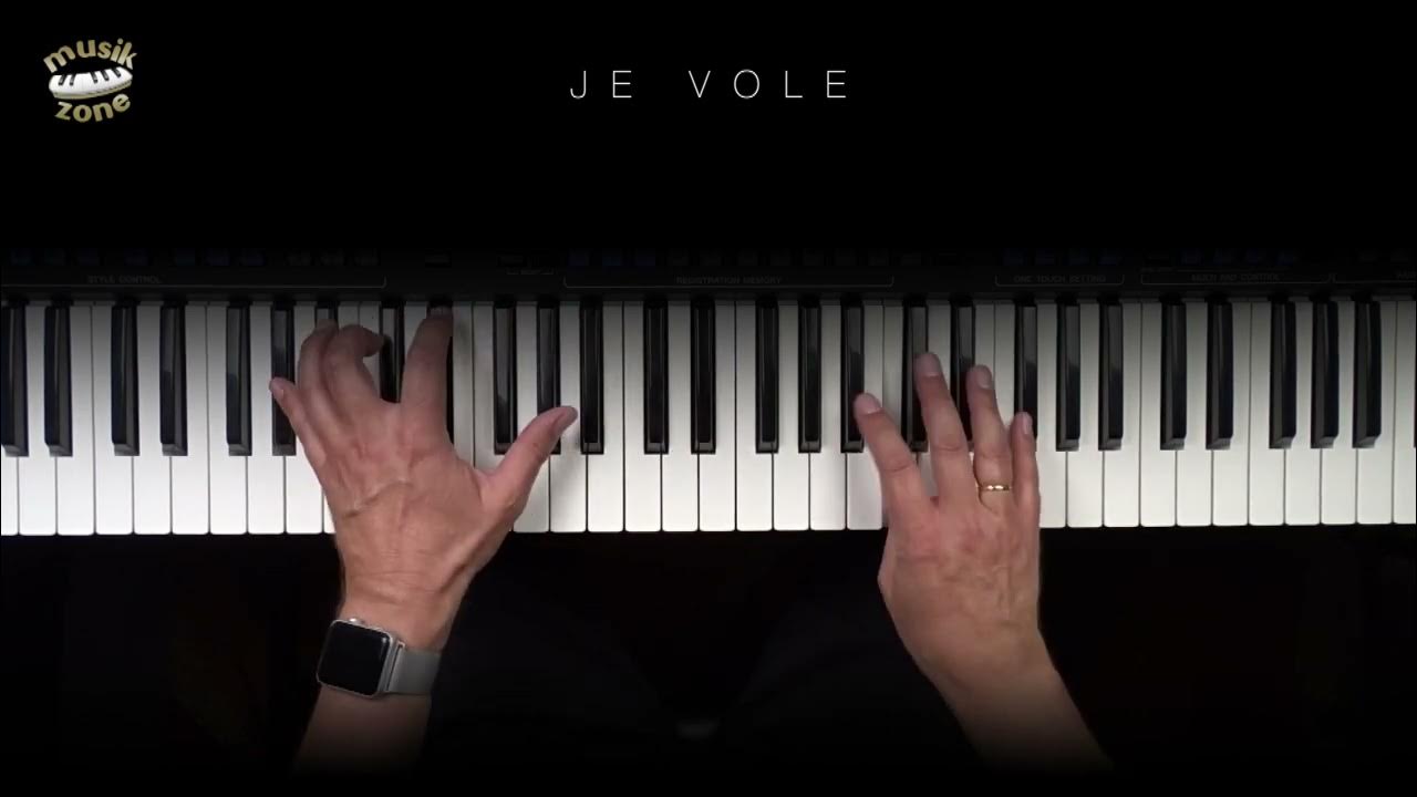 Je Vole (Michel Sardou) Piano Yamaha Genos how to play Tutorial ...