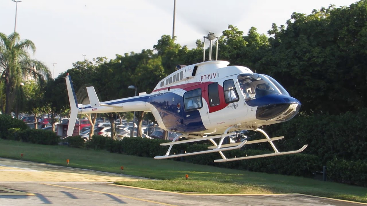 helicóptero bell long ranger - YouTube