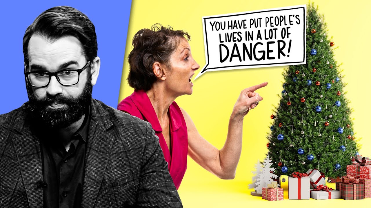 Christmas Tree Triggers The Most Ridiculous Rant - YouTube