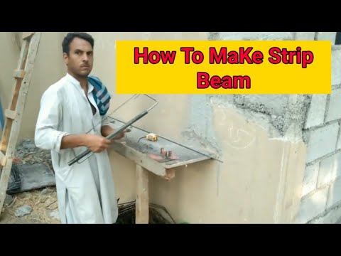 How To Make Strip Beam | Practical Site Civil Engineering - YouTube