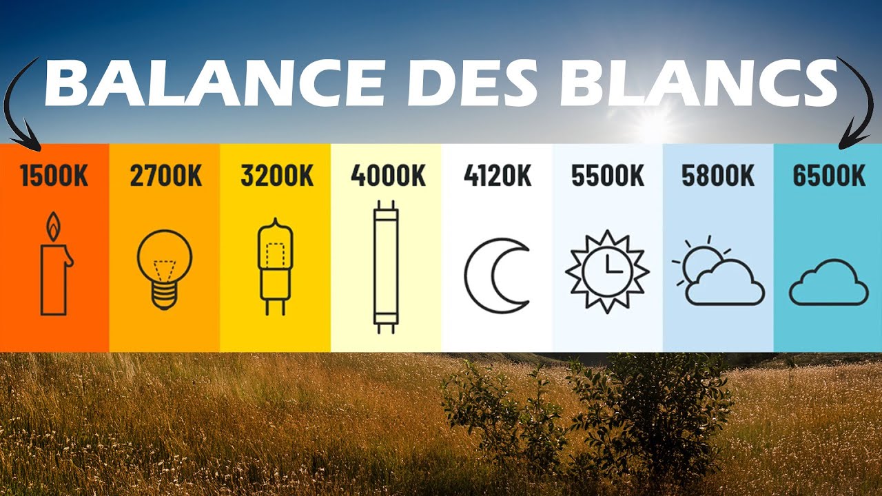 COMPRENDRE LA BALANCE DES BLANCS EN 5 MIN ! - YouTube