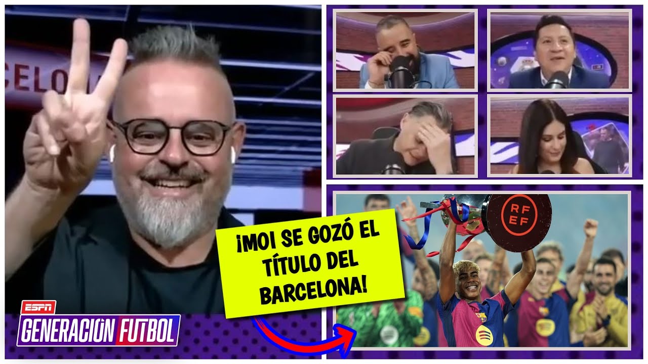 El BARCELONA vuelve a reinar y Moisés Llorens lo celebra en la cara de ...