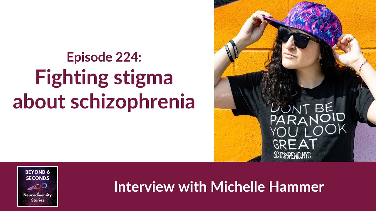 Fighting stigma about schizophrenia - with Michelle Hammer - YouTube