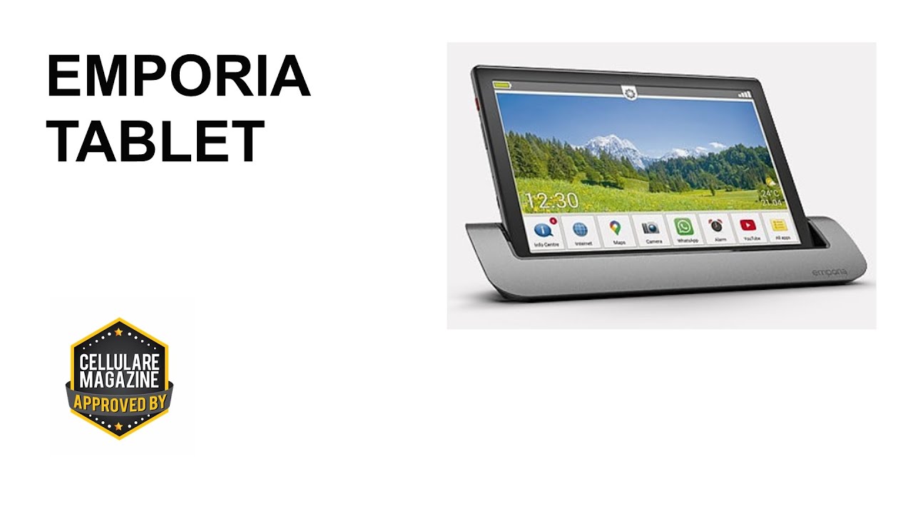 EMPORIA TABLET - La recensione di Cellulare Magazine - YouTube