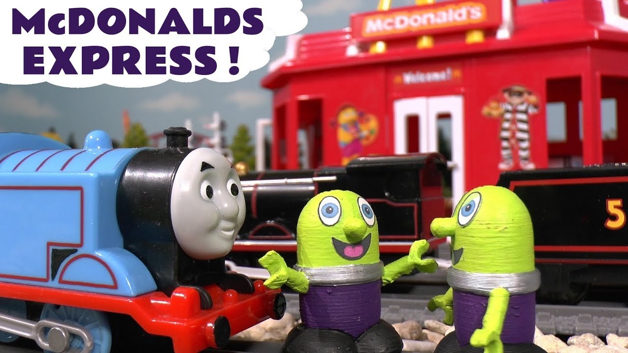The Funlings McDonalds Express With Bat James Story - YouTube