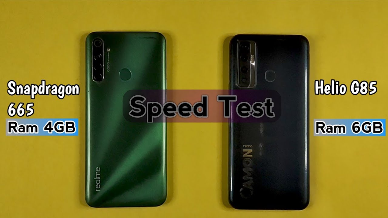 Tecno Camon 17 Vs Realme 5i | Speed Test & Comparison - YouTube