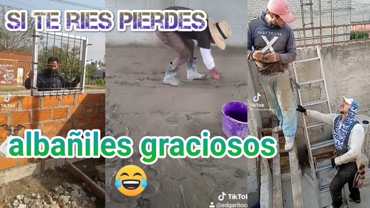 Si Te Ries Pierdes Albañiles Graciosos 2021 Youtube