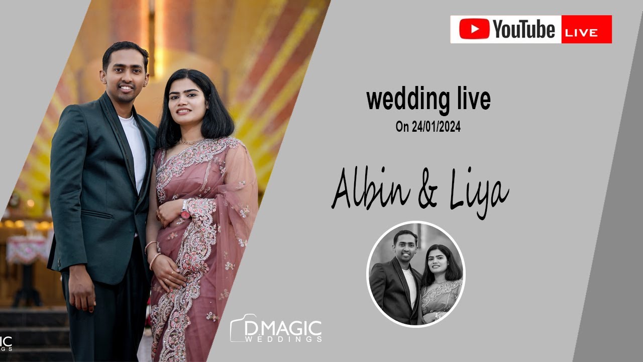 WEDDING CEREMONY OF ALBIN & LIYA | ON 24/01/2024 - YouTube