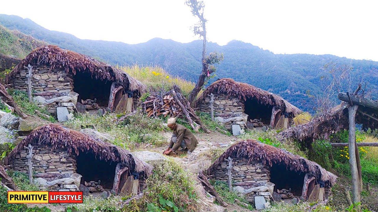 Beautiful Nepali Mountain Village Simple Happy Lifestyle | Rural Nepal ...