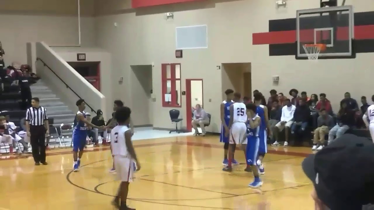 A lil DEFENSE!!! @ECI HIGH SCHOOL 12/28/2017 - YouTube