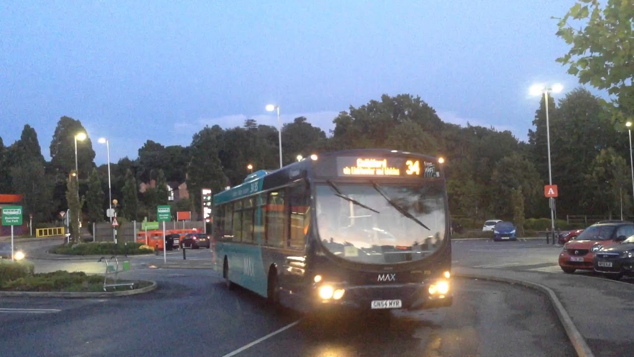 that is the 34 bus in brookwood - YouTube