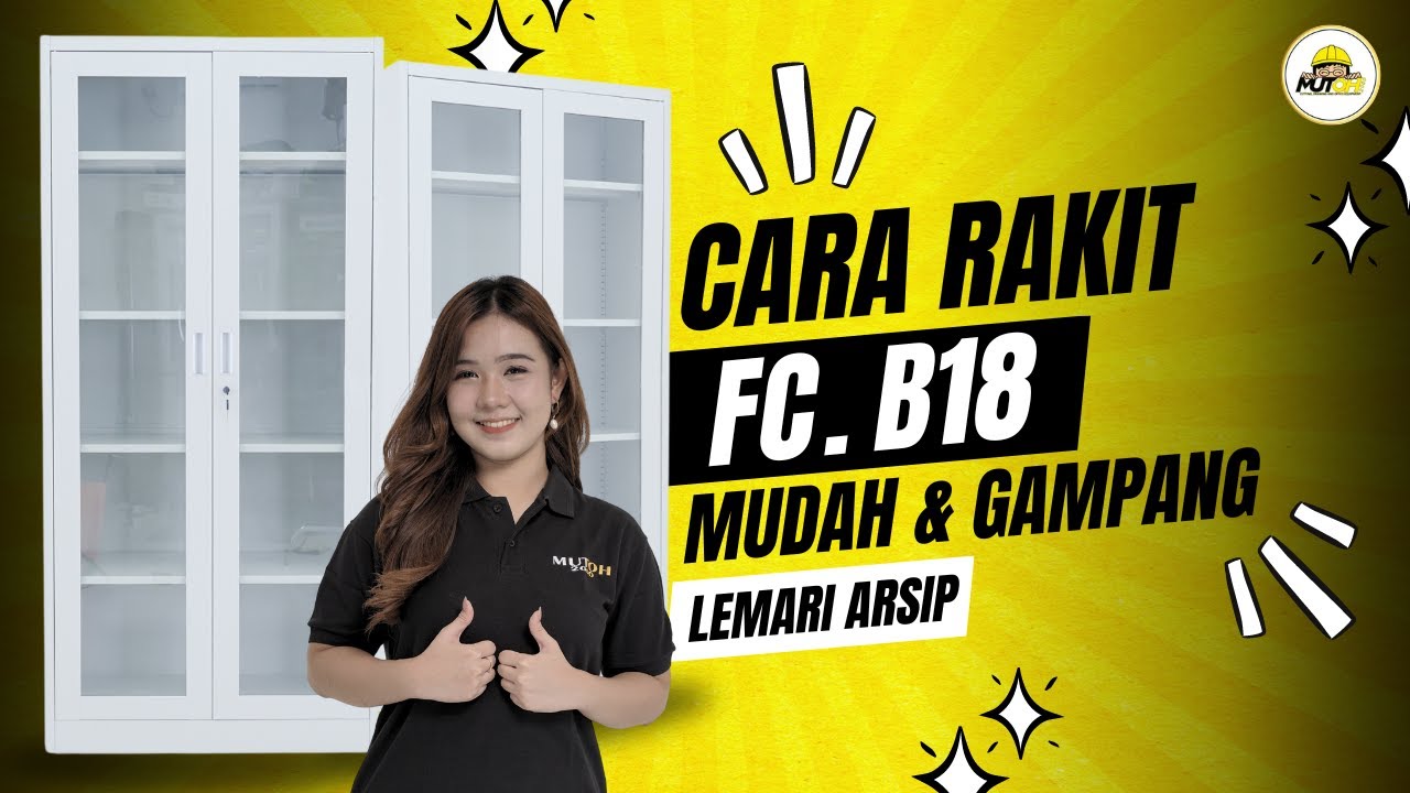Perakitan Lemari Arsip FC.B18 | Mutoh 2000 - YouTube