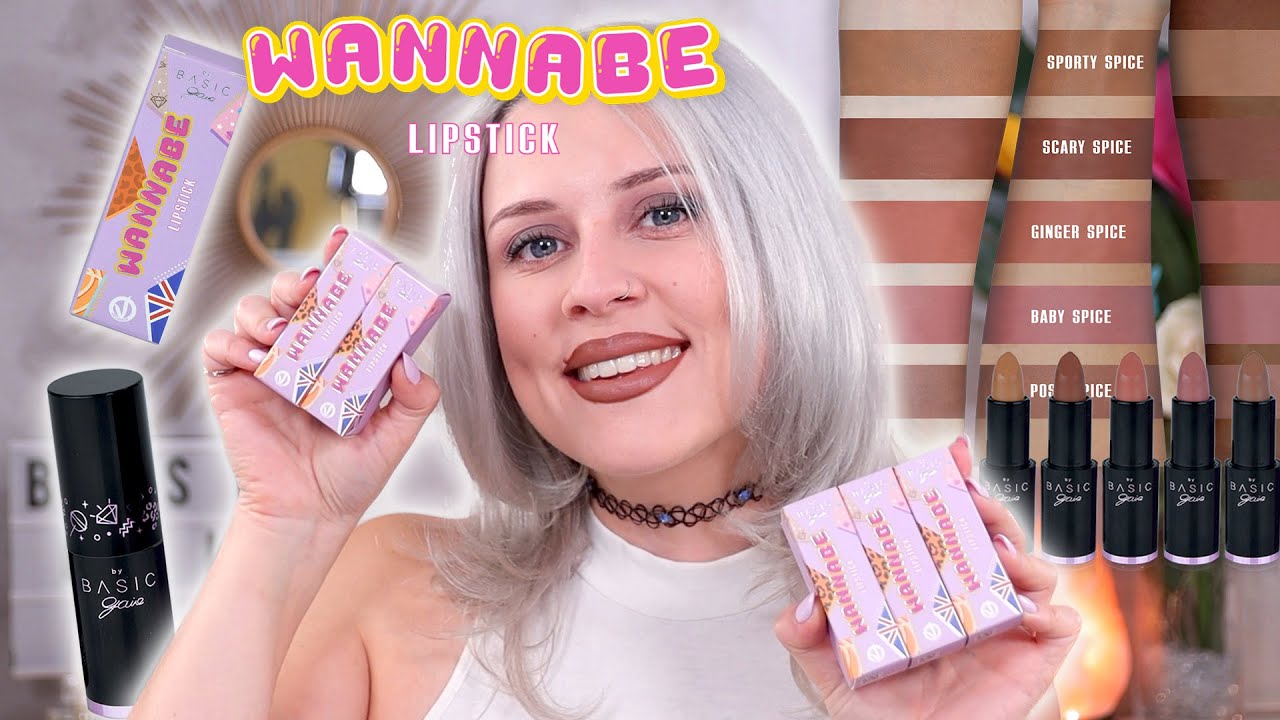 I MIEI NUOVI WANNABE LIPSTICK 💄 by Basic Gaia - YouTube