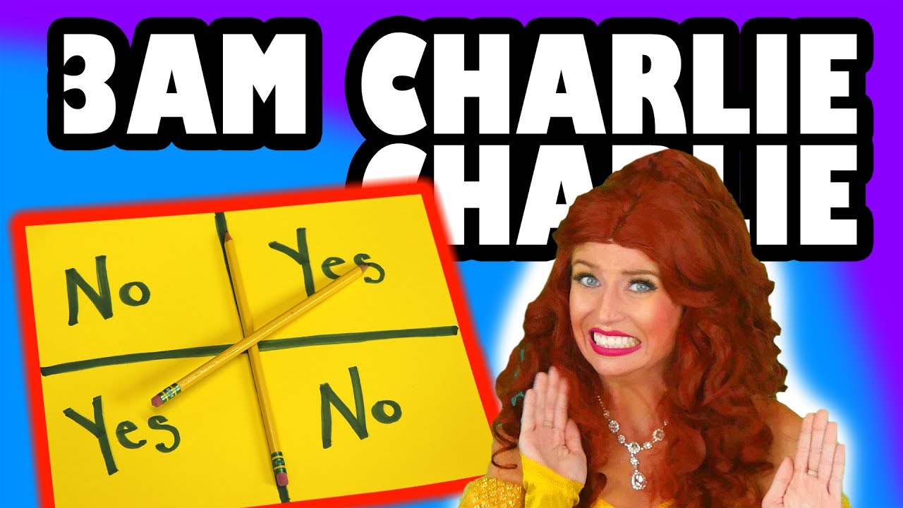 3 AM Challenge Charlie Charlie Pencil Game. Totally TV - YouTube