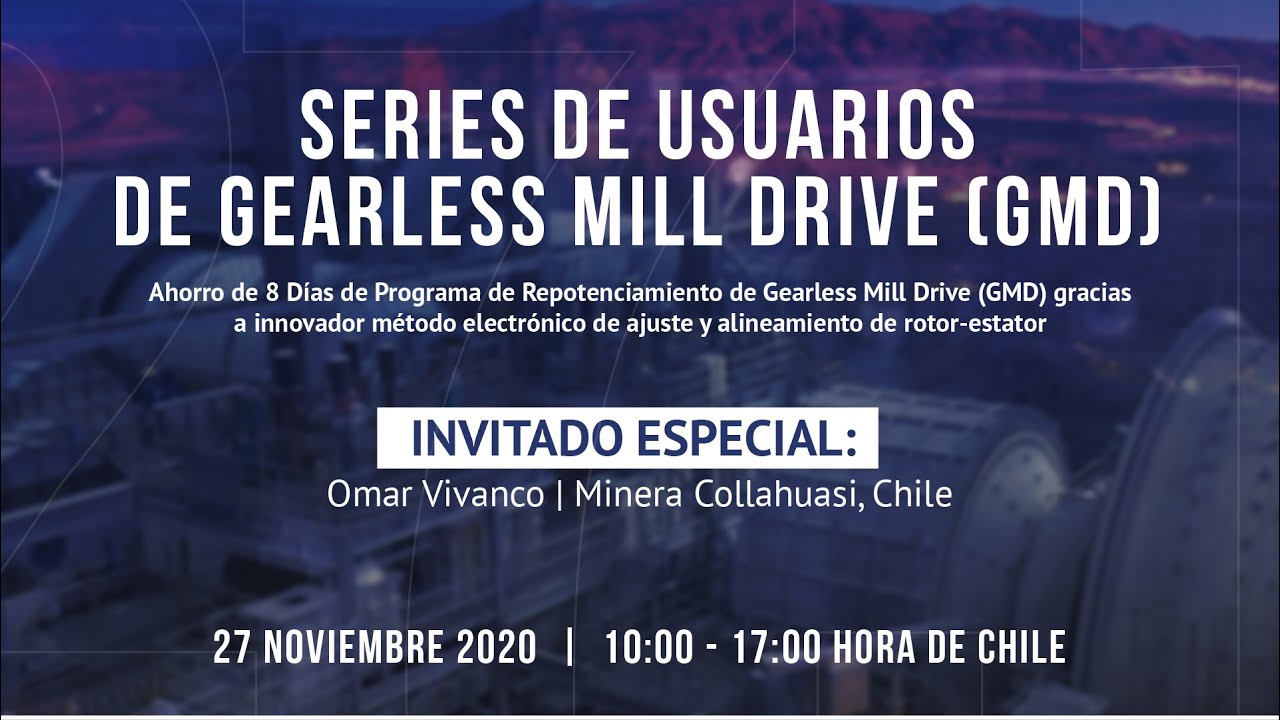 Ahorro de 8 Días de Programa de Repotenciamiento de Gearless Mill Drive ...