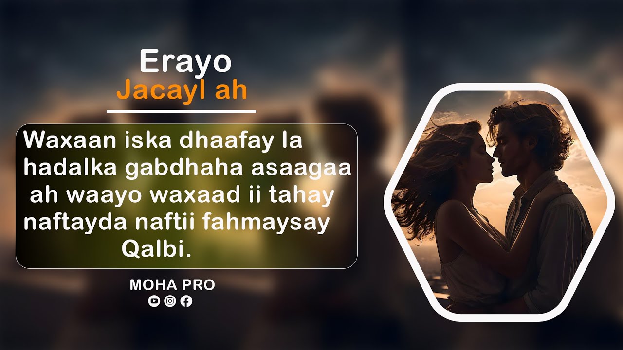 Erayo jacayl ah oo Qalbiga taabanaya ⁴ᴷ┇jacayl┇Qaybtii 9aad - YouTube