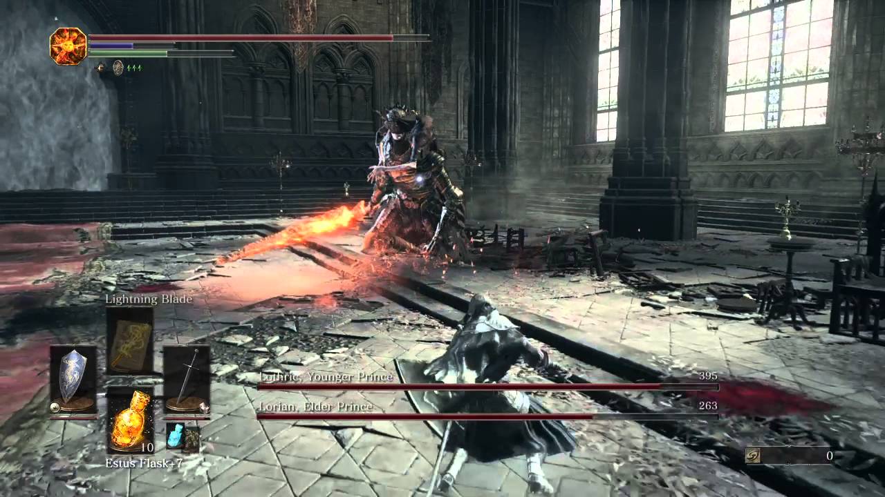 DARK SOULS 3 - Boss - Prince Lothric - YouTube