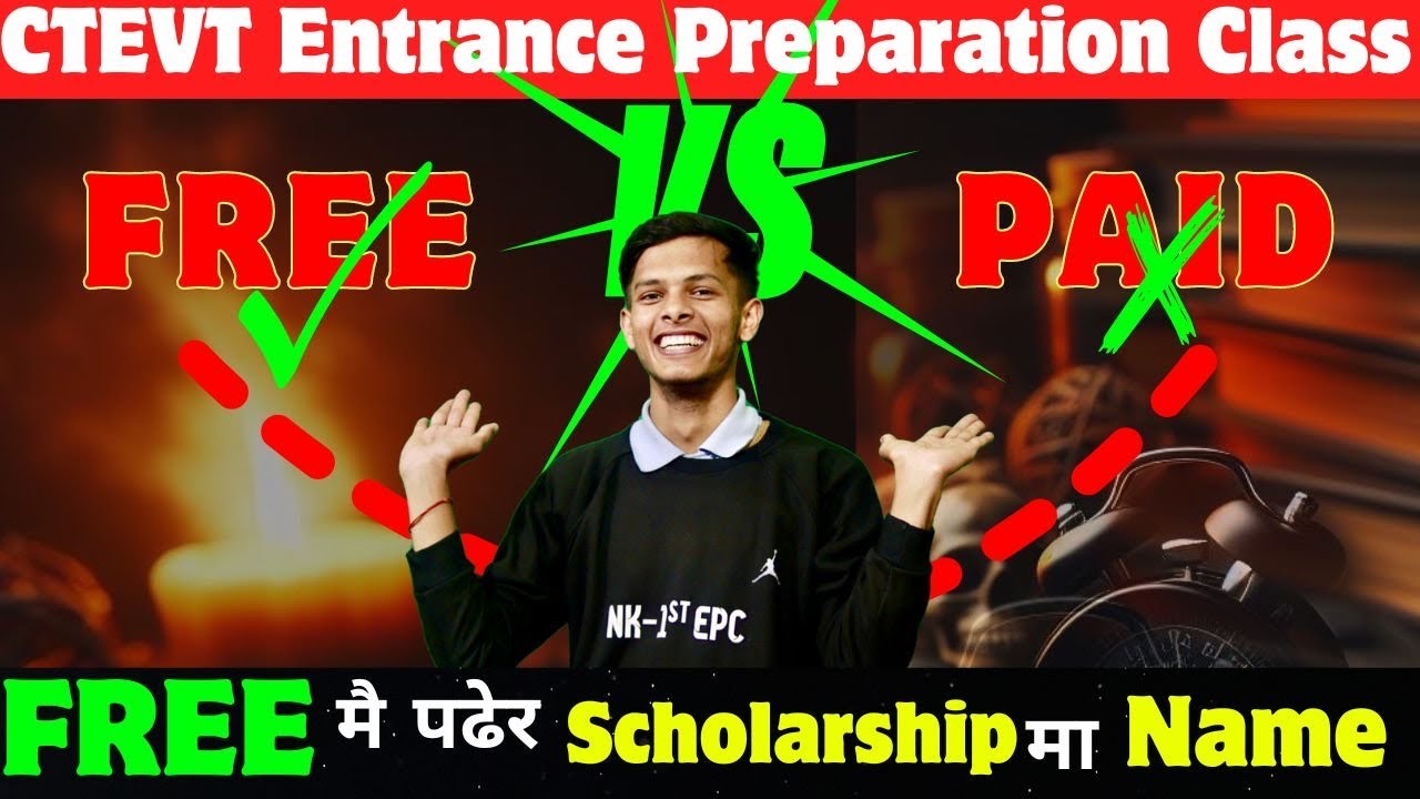 CTEVT Free Entrance Preparation class | CTEVT Entrance Preparation 2081 ...