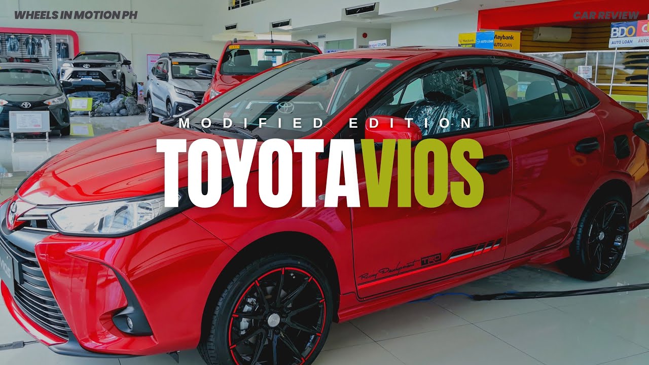 MODIFIED TOYOTA VIOS XLE | TRD | PRICE INCLUDED - YouTube