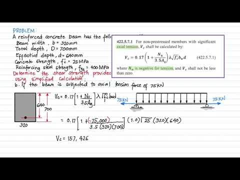 Prob 1- Shear in Beams: Determination of Shear Strength of Concrete ...