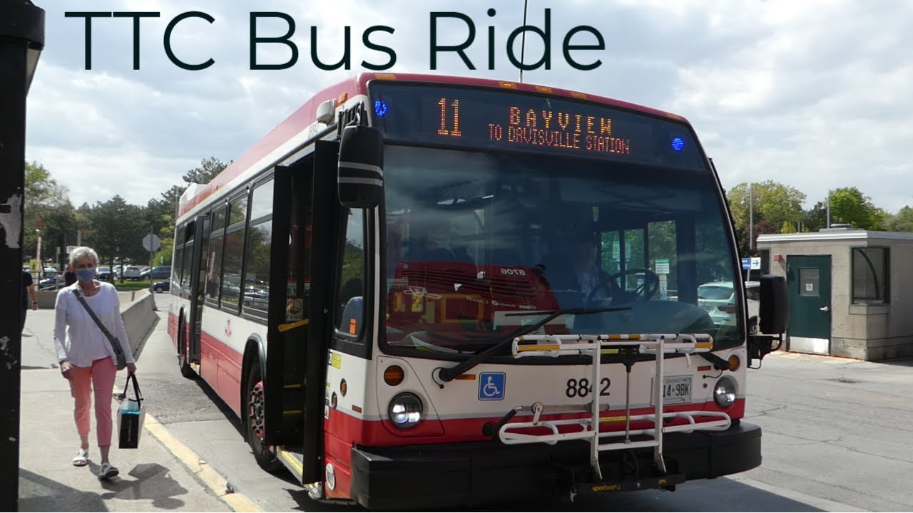 Toronto TTC 11C Bayview Bus Ride - Full Route 5/11/2023 - YouTube