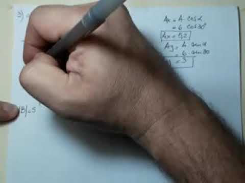 TP Vectores ej3 (primera parte) - YouTube