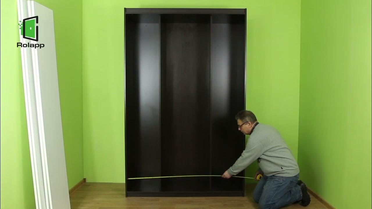 Apollo Rolapp монтаж системы для складных дверей шкафов, гардеробных и ...