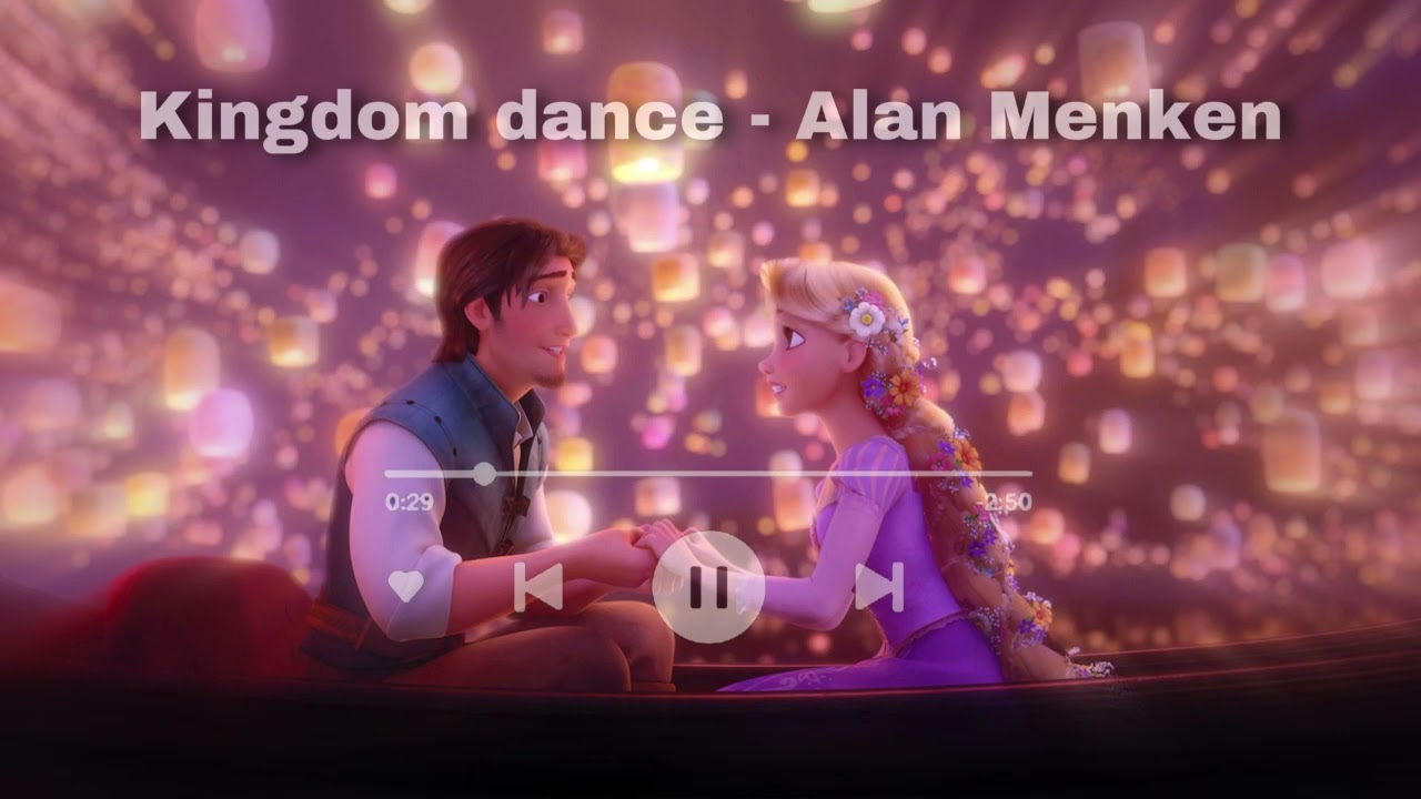 Kingdom dance - Alan Menken ( 1 hour + slowed ) #tangled #rapunzel ...