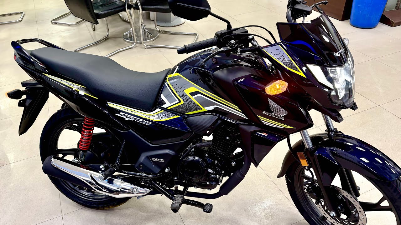 New Honda SP125 OBD2B 2025 Model TFT Console / Exhaust Sound/ Features ...