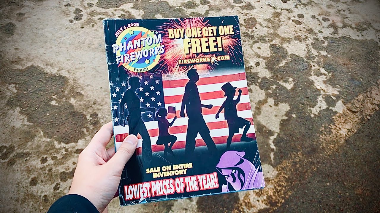 I Found This Old FIREWORKS Catalog! - YouTube