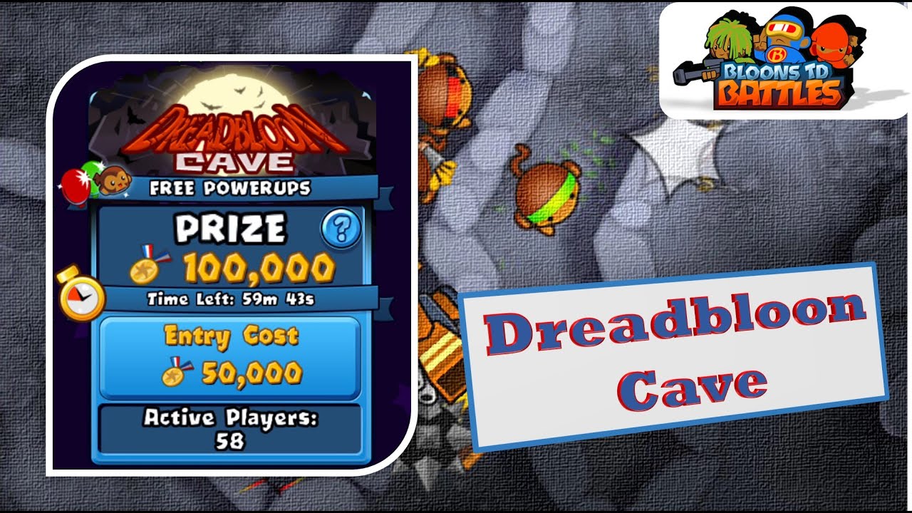 Bloons TD Battles - Dreadbloon Cave - New High Level Arena Strategy ...