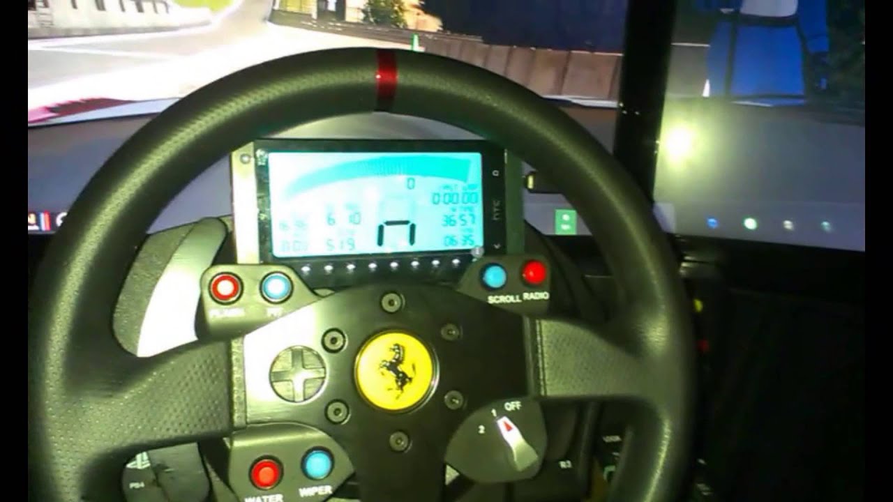 New DIY 'on wheel' dash mount - YouTube