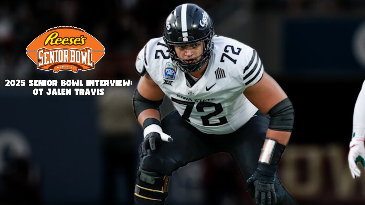 Indianapolis Colts OT Jalen Travis | 2025 Senior Bowl Interview | NFL ...