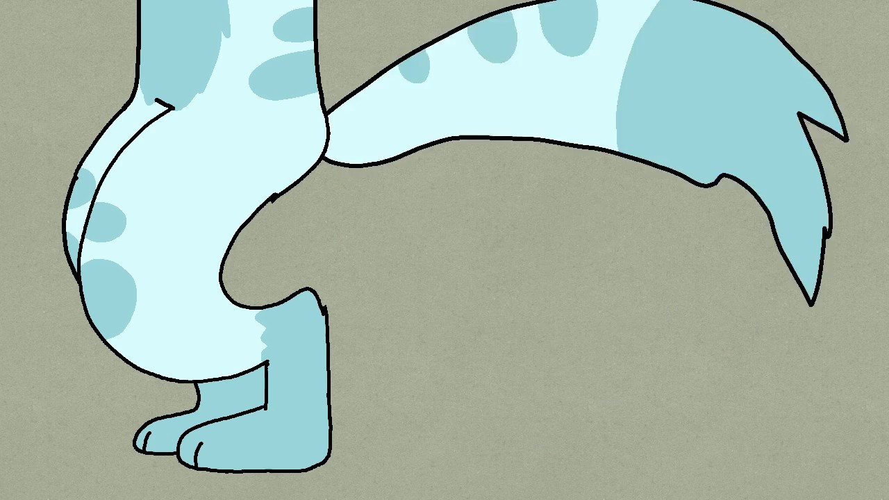 4 moving tails (how to make moving tails) - YouTube