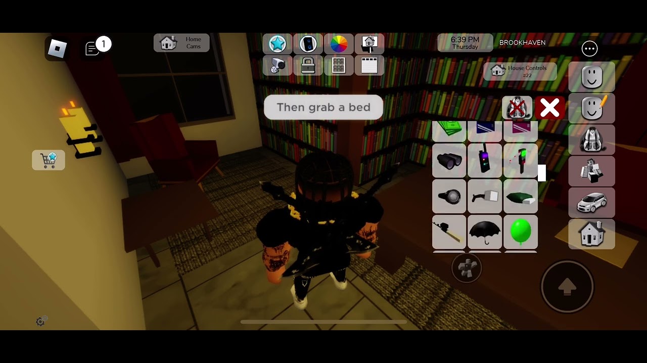 I found the secret safe in the new castle house in Brookhaven rp ...