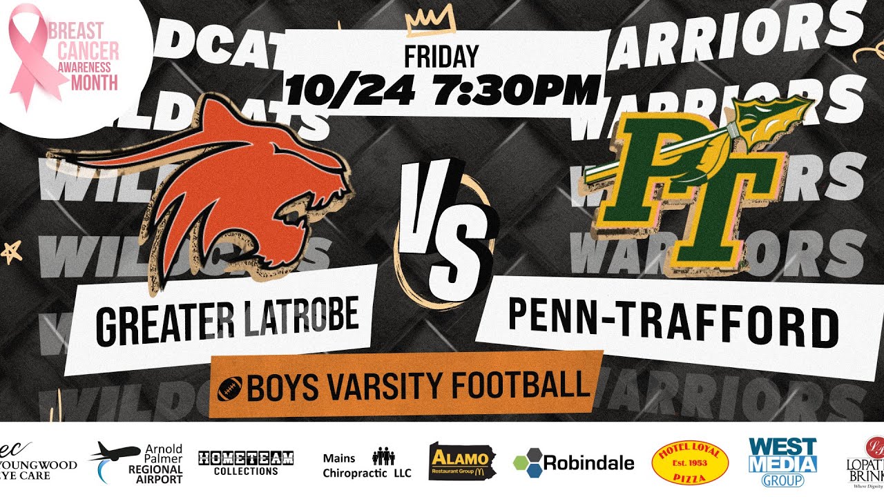 WPIAL High School Boys Football Wildcats V.S. Warriors - YouTube