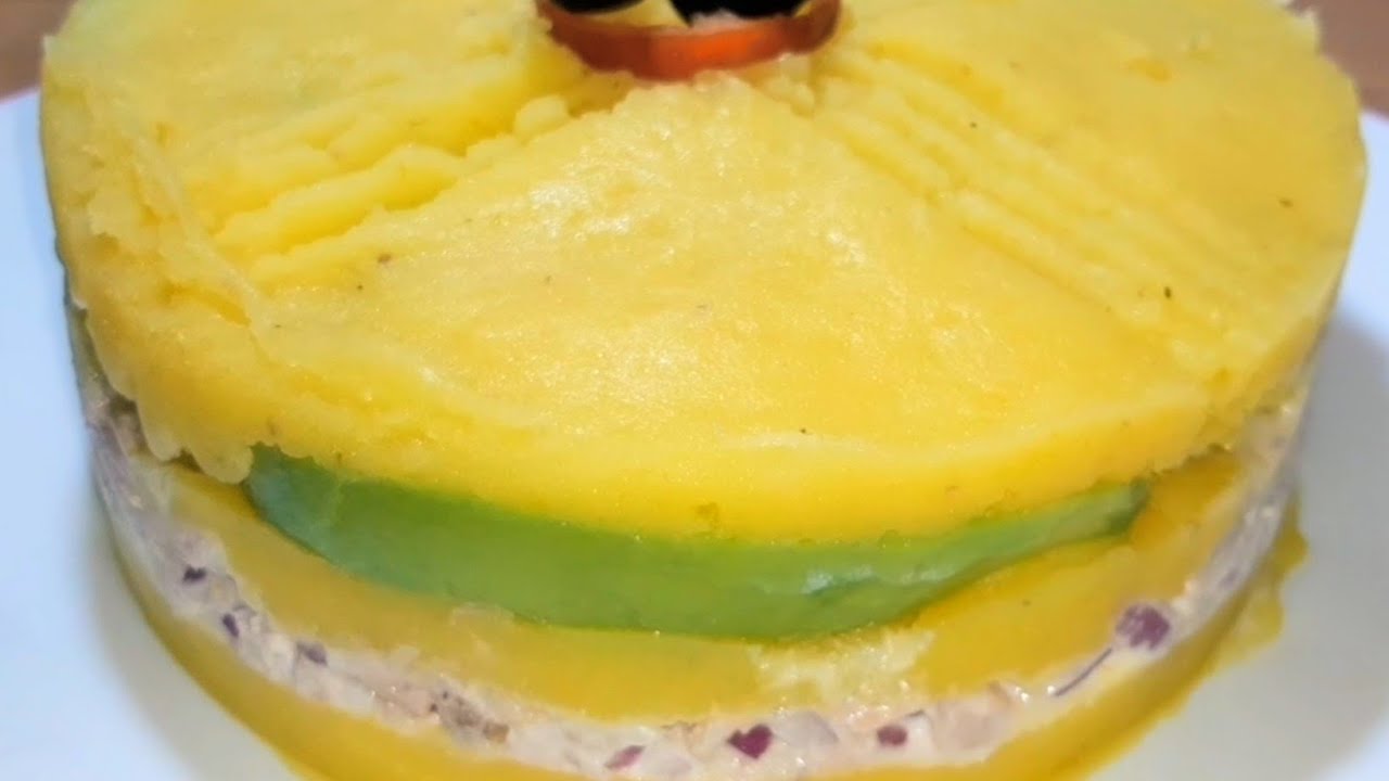 Causa Limeña Con Relleno De Atún Y Palta Aguacate Receta Casera Típica