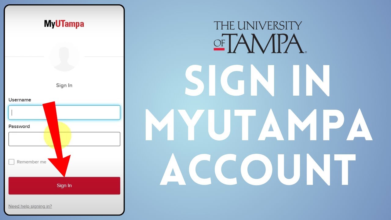 MyUTampa Login 2024 | How to Sign In MyUTampa Account - YouTube